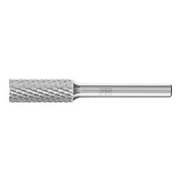 Pferd TOOLS Hartmetall Fr&auml;sstift Zylinder ZYAS stirnverzahnt &Oslash; 10x25mm Schaft-&Oslash; 6mm Z4 universal mittel fein (21100846)