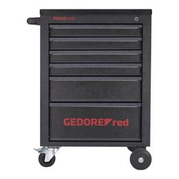 Gedore RED Werkzeugsatz im Werkstattwagen MECHANIC R21560005 129-teilig (3300031)