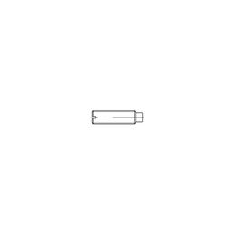 ISO 7435 Gewindestifte mit Schlitz & Zapfen 14 H M 6 x 8 S ; Industrial Quality Supplies (074350000060008)