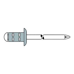 Gesipa Mini-Pack PolyGrip Alu/Stahl 4,8 x 17 (1433851)