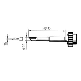 Ersa L&ouml;tspitze 3.2mm -meisself&ouml;rmig- (0G132AN/SB)