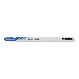Metabo 5 Stichs&auml;gebl&auml;tter "basic metal" 106/ 1,2 mm, HSS (623629000)