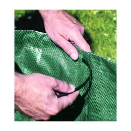 IDEALspaten Gartensack mit Verst&auml;rkungsring hochrei&szlig;fester Kunststoff gr&uuml;n 120 L (73100120)