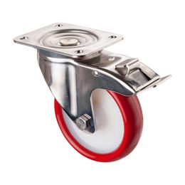 BS Rollen Edelstahl Transportrolle (H120.B26.151))