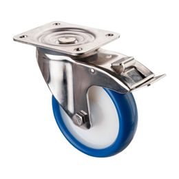 BS Rollen Edelstahl Transportrolle (H120.B32.151))