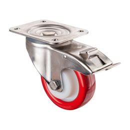 BS Rollen Edelstahl Transportrolle (H120.B28.100))