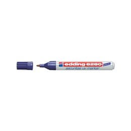 Edding Uv-Marker 8280 4-8280100 farblos Schaft wei&szlig;)