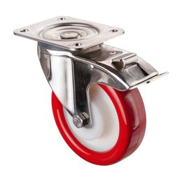 BS Rollen Edelstahl Transportrolle (H120.B28.160))