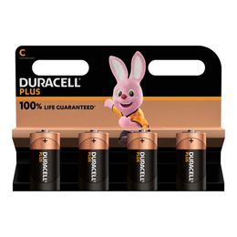 H&uuml;ckmann H&uuml;ckmann Batterie 1,5V Baby C Plus Power Duracell Plus-C K4 (Bli.4) (147298)