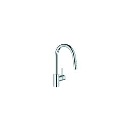 Grohe Sp&uuml;ltisch-Einhebelmischer Eurosmart Cosmopolitan 1/2", h. Ausl., herausz. Dua Brause, chr (31481001)