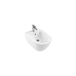 Villeroy & Boch V&B Wand-Bidet Subway 2.0 37x56,5cm, 1 HL, &Uuml;berlauf, wei&szlig; C-plus ; Villeroy & Boch (540000R1)