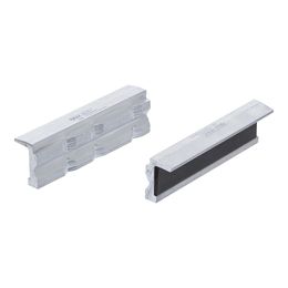 BGS-technic BGS Schraubstock-Schutzbacken Aluminium Breite 100 mm 2-tlg. Mit V-Profil ; BGS technic (6796)