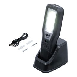 BGS-technic BGS COB-LED Arbeits-Leuchte klappbar mit Ladestation ; BGS technic (85347)