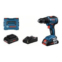 Bosch Akku-Bohrschrauber GSR 18V-55, 2 x 4,0 Ah Akku ProCORE18V, Schnellladeger&auml;t GAL 18V-40 (06019H5204)