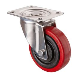 BS Rollen Edelstahl Transportrolle (H100.B24.101))