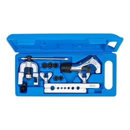 BGS-technic BGS Doppel-B&ouml;rdelger&auml;t mit Rohrabschneider 10-tlg. ; BGS technic (70221)