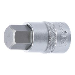 BGS-technic BGS Bit-Einsatz 5184-H19, Antrieb Innenvierkant 12,5 mm (1/2"), Innensechskant 19 mm ; BGS technic)