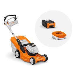 STIHL Akku-Rasenm&auml;her RMA 448 PV mit Akku AP 300 S und Ladeger&auml;t AL 301 (63582000035)