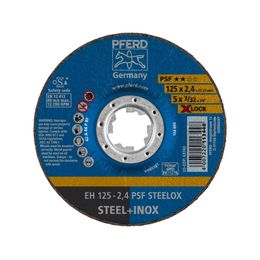 Pferd Trennscheibe PSF X-LOCK STEELOX 125x2,4mm (61740125)