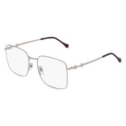 Gucci GG0951O Brille Unisex | Fassung: Vollrand, Quadratisch, Silber