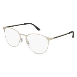 Ray-Ban RX6375 Brille Unisex | Fassung: Vollrand, Panto, Silber