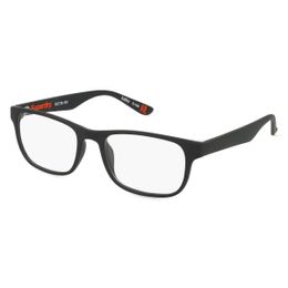 Superdry SDO Kabu Brille Unisex | Fassung: Vollrand, Quadratisch, Schwarz Matt