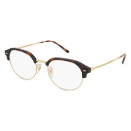 Ray-Ban RX7229 Brille Unisex | Fassung: Vollrand, Quadratisch, Havanna Gold