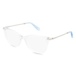 Swarovski SK2010 Brille Damen | Fassung: Vollrand, Quadratisch, Kristall