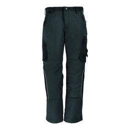 FHB BRUNO Arbeitshose Twill anthrazit-schwarz Gr. 58 (130430-1220-58)