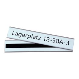 EICHNER Magnetische Etikettenhalter aus PVC 38 x 200 mm (9218-03036)
