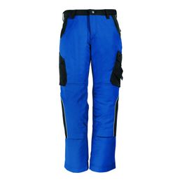 FHB BRUNO Arbeitshose Twill royal-schwarz Gr. 56 (130430-3620-56)