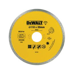Dewalt Diamanttrennscheibe DWC410 Fliesen 110 mm DT3714-QZ)
