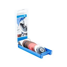 Pferd TOOLS COMBICLICK Set 19-tlg. &Oslash; 125 mm M14 Bearbeitungen grob bis poliert mit Winkelschleifer (49350072)