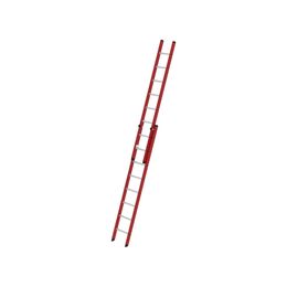 MUNK Kunststoff-Schiebe/Seilzugleiter 2-teilig 2 x 8 Sprossen (035108)