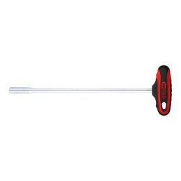 KS Tools CHROMEplus T-Griff-Nuss-Schraubendreher, XL, 8mm (158.5408)