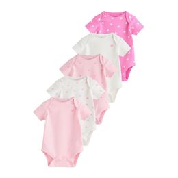 next Romper/Bodysuit girl Pink, White size up to 3mth