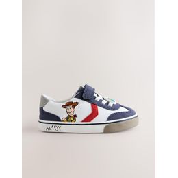 next Sneakers boy size 30.5 Navy / Caramel / Fire red / White