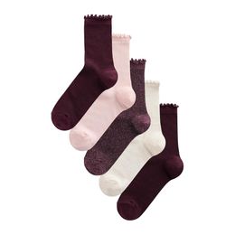 next Socks female Purple, Pink, White size One Size