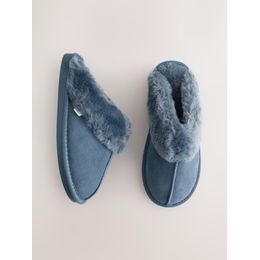 next Hausschuh Damen Gr&ouml;&szlig;e 38/39 blau