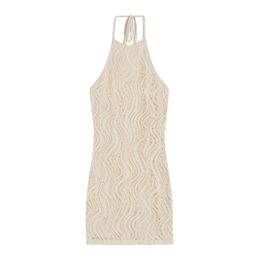 Bershka Kleid Damen Gr&ouml;&szlig;e 36 beige