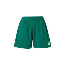 Reebok Sportshorts Damen Gr&ouml;&szlig;e M dunkelgr&uuml;n / wei&szlig;