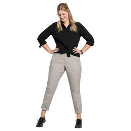 sheego Hose Damen Gr&ouml;&szlig;e 24 hellgrau