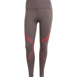Adidas Tights Damen - braun - Gr. S - Polyester/Elastan