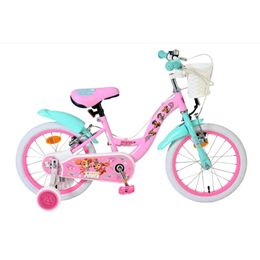 VOLARE Kinderfahrrad Paw Patrol, 16 Zoll, rosa