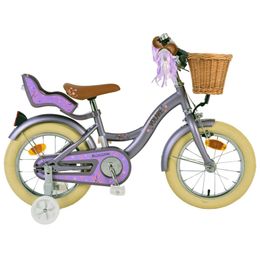 VOLARE Kinderfahrrad Blossom 14 Zoll, lila