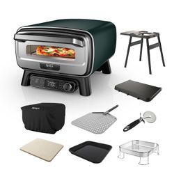 Ninja Woodfire Outdoor Ofen - Stand & Tisch -Set - MO201EUDBFEFBNDL