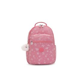 Kipling Rucksack 'Glitter Cats' Damen Gr&ouml;&szlig;e One Size pink / wei&szlig;