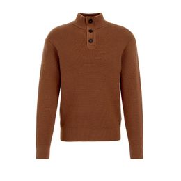 WE Fashion Pullover Herren Gr&ouml;&szlig;e M rostbraun