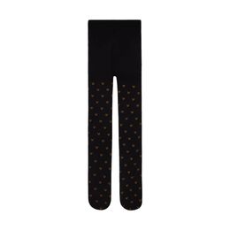 WE Fashion Strumpfhose M&auml;dchen Gr&ouml;&szlig;e 146/152 gold / schwarz