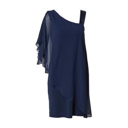 Swing Kleid Damen Gr&ouml;&szlig;e 36 navy Winterkleid